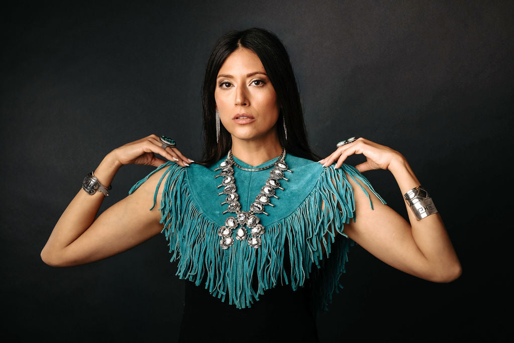 Melissa Kaye ARIA JANE RING (Partial Diamond) - Squash Blossom Vail